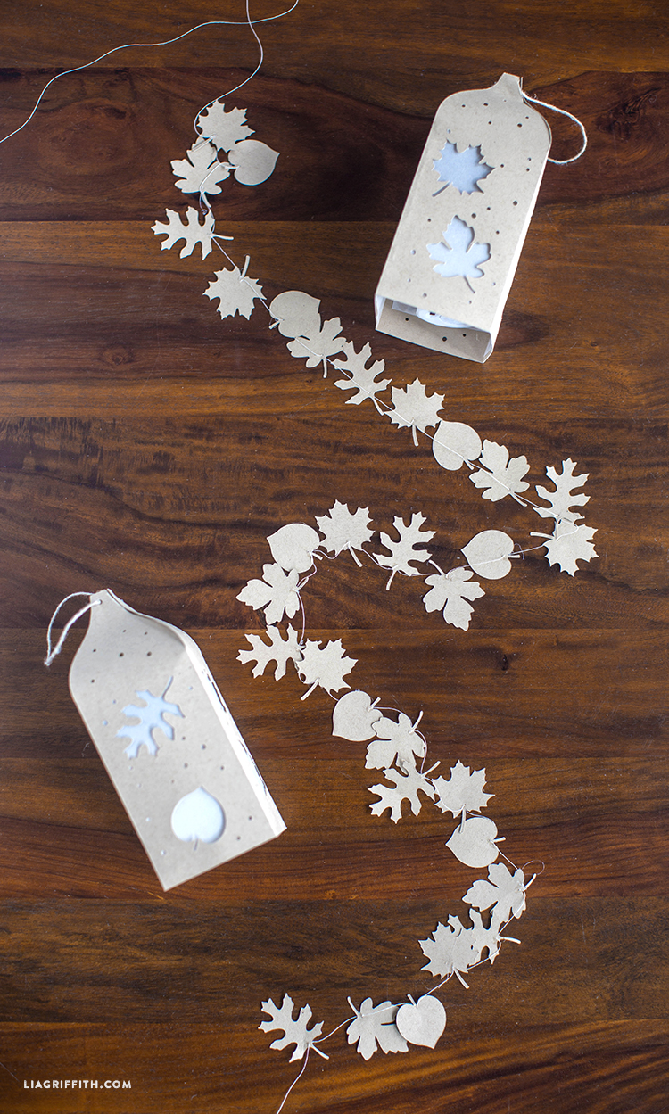 Mini Paper Leaf Garland Lia Griffith