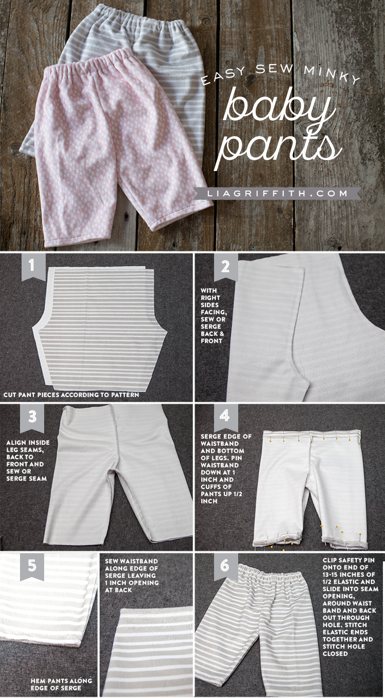 Easy Sew Baby Pants And Matching Hats Lia Griffith