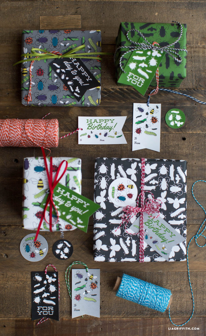 Little Critters Birthday Gift Tags - Lia Griffith