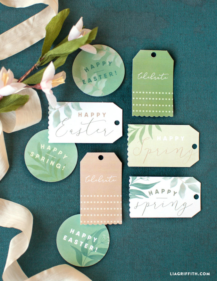 Lia Griffith | Botanical Gift Wrap and Gift Tags