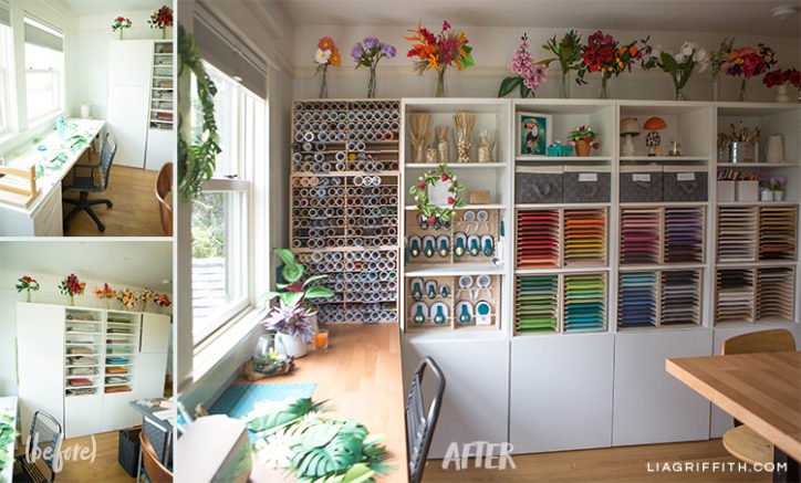 See Our New Craft Room Furniture & Storage Solutions - Lia Griffith