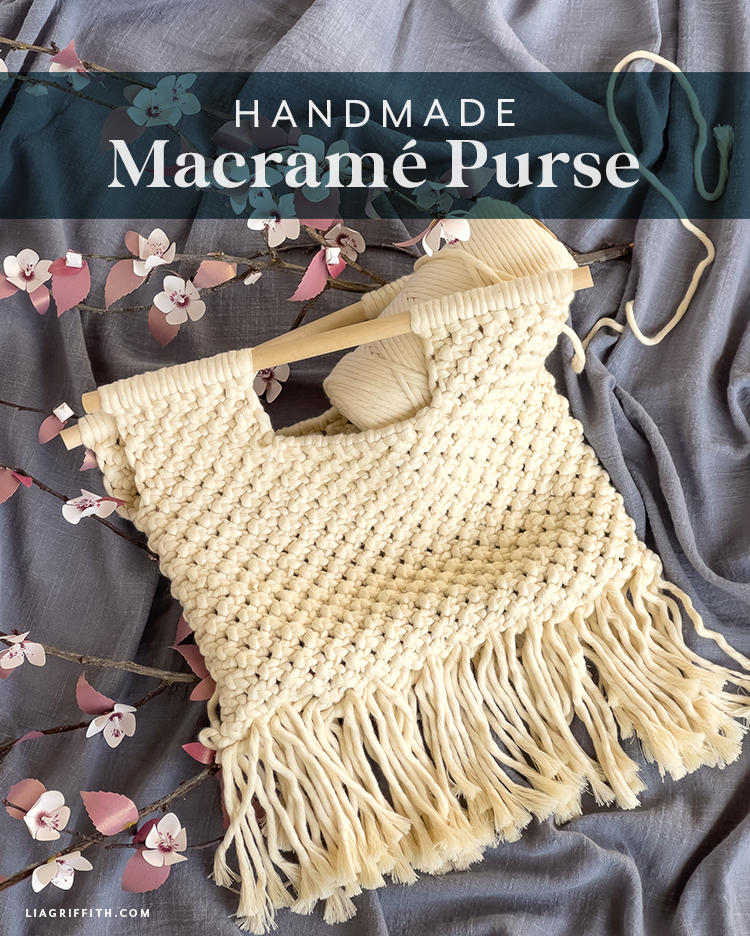 Lia Griffith | Macrame Purse